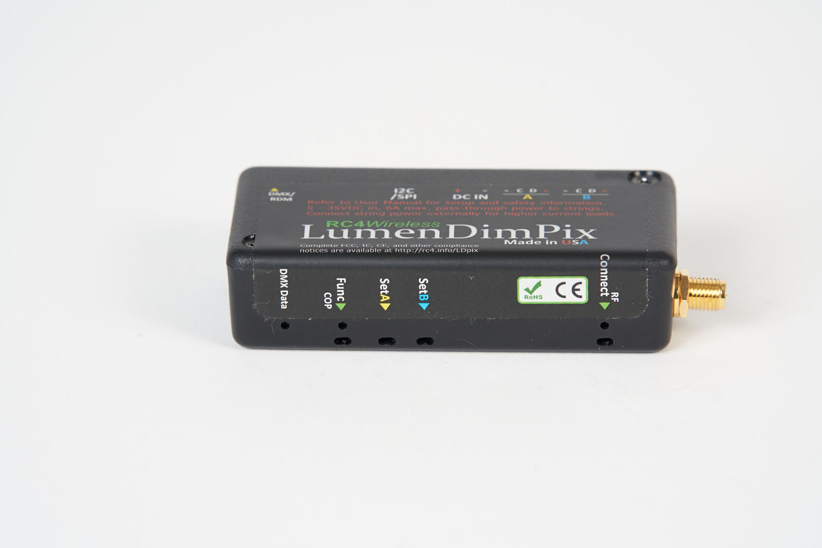 LumenDimPix Dual Pixel String Driver - RC4 Wireless