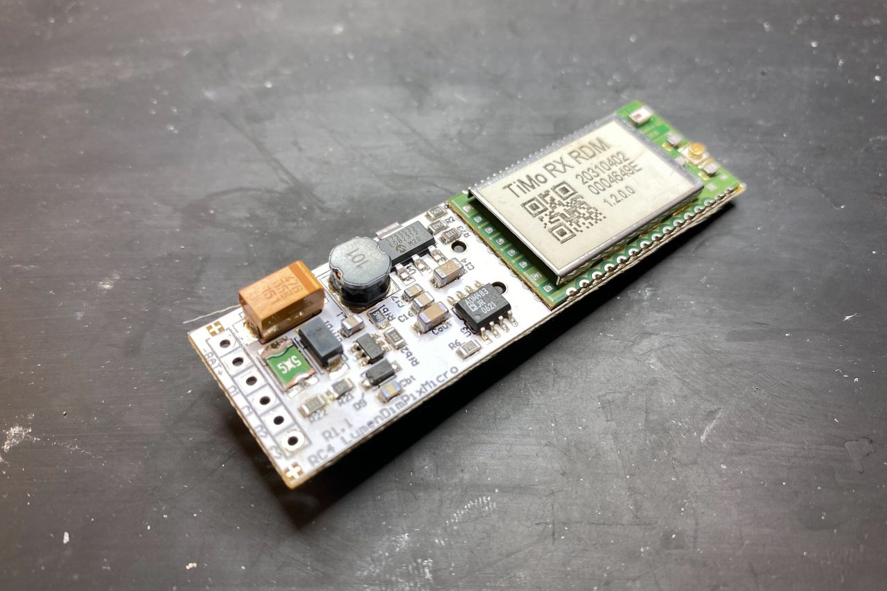 RC4 LumenDimM2micro 2-Channel CRMX Wireless Dimmer (INTernal Antenna ...